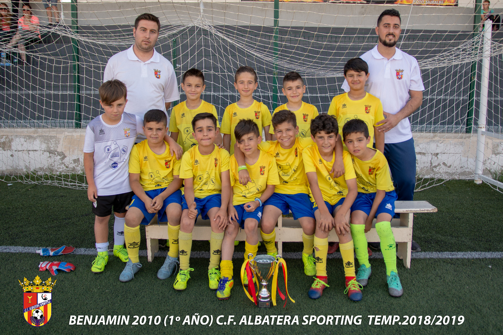 TROFEOS BENJAMINES Y PREBENJAMINES ALBATERA SPORTING CF - PELUCHE TV