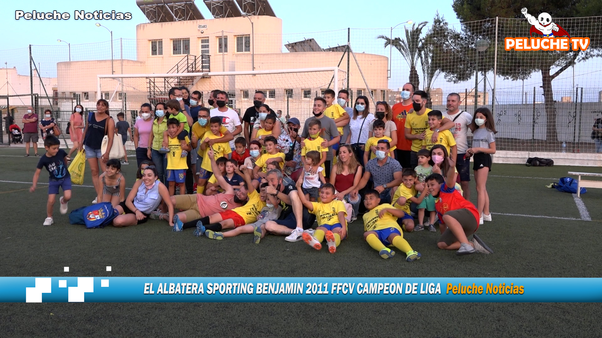 ALBATERA SPORTING BENJAMIN 2011 CAMPEON DE LIGA - PELUCHE TV