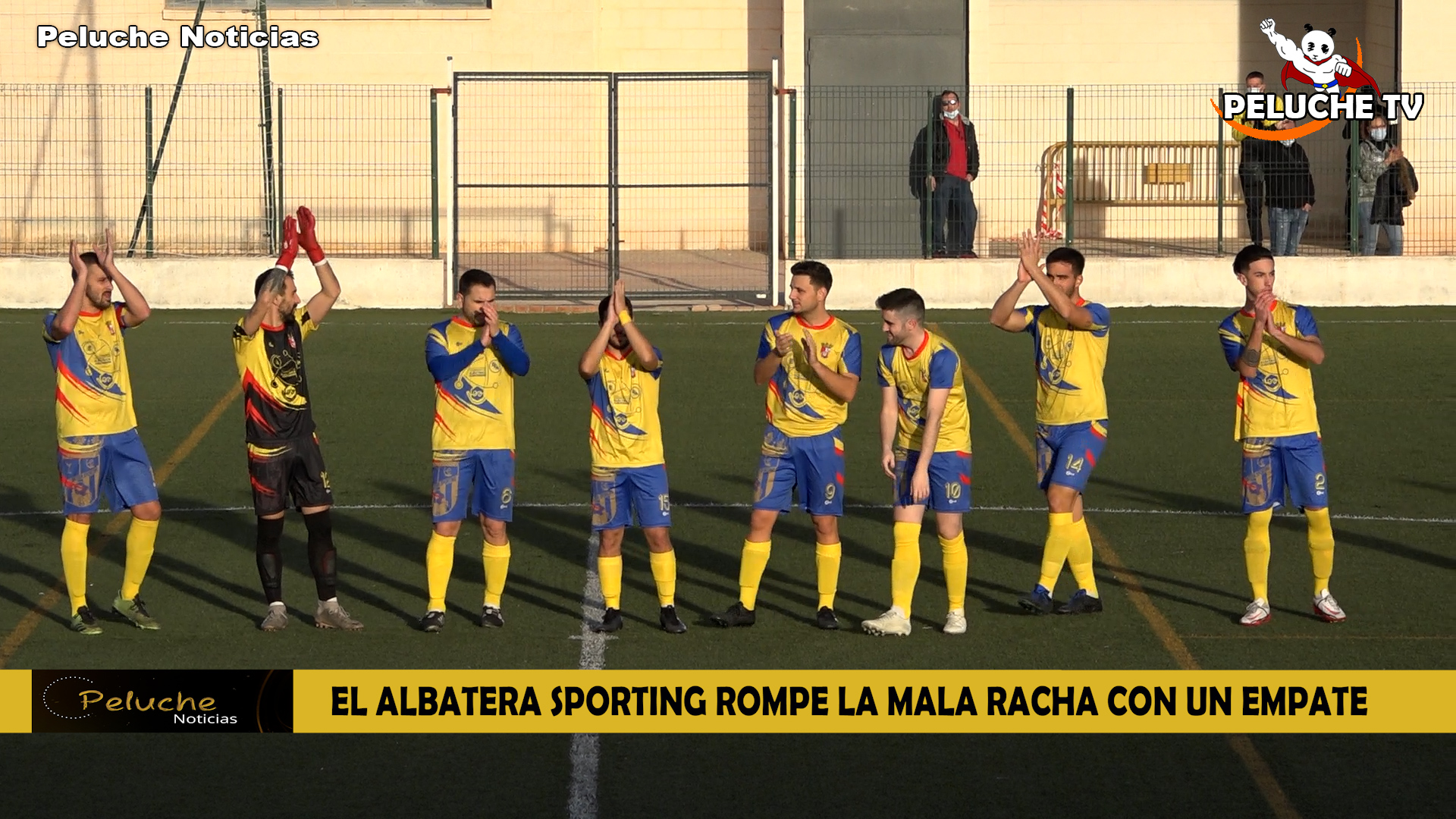 EL ALBATERA SPORTING ROMPE LA MALA RACHA CON UN EMPATE - PELUCHE TV